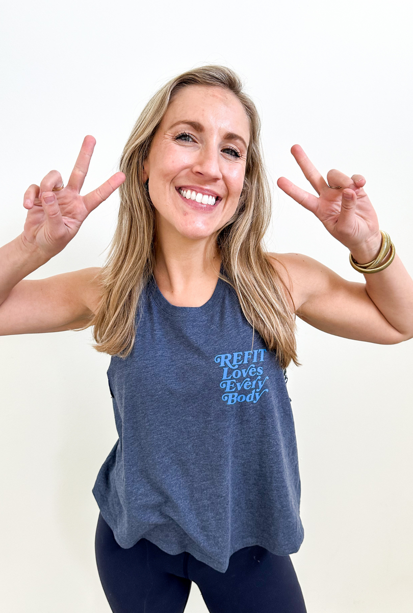 REFIT Loves Every Body Crop Tank – REFIT® Revolution