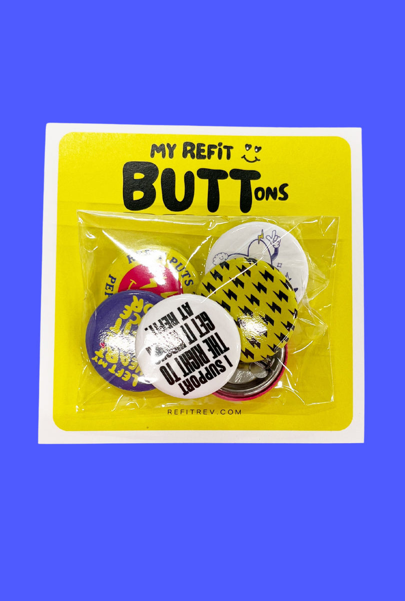 REFIT Button 6-pack – REFIT® Revolution