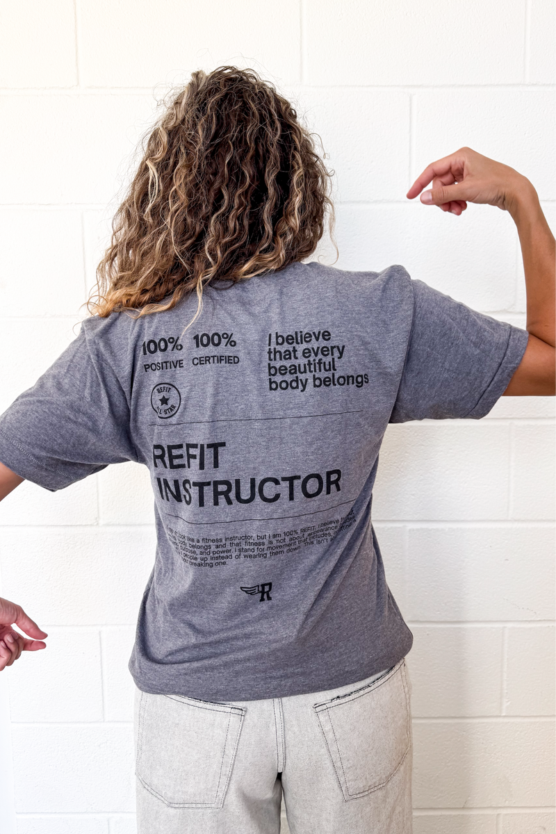 100% REFIT Instructor Tee – REFIT® Revolution