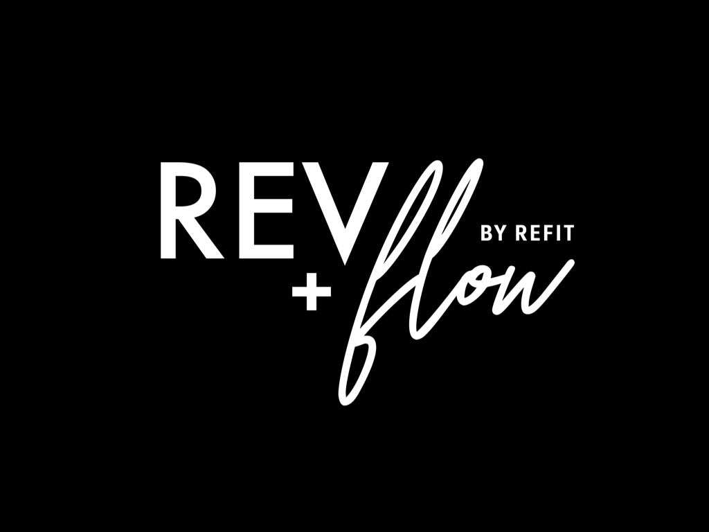 REV+FLOW Logo Decal - CLEAR – REFIT® Revolution